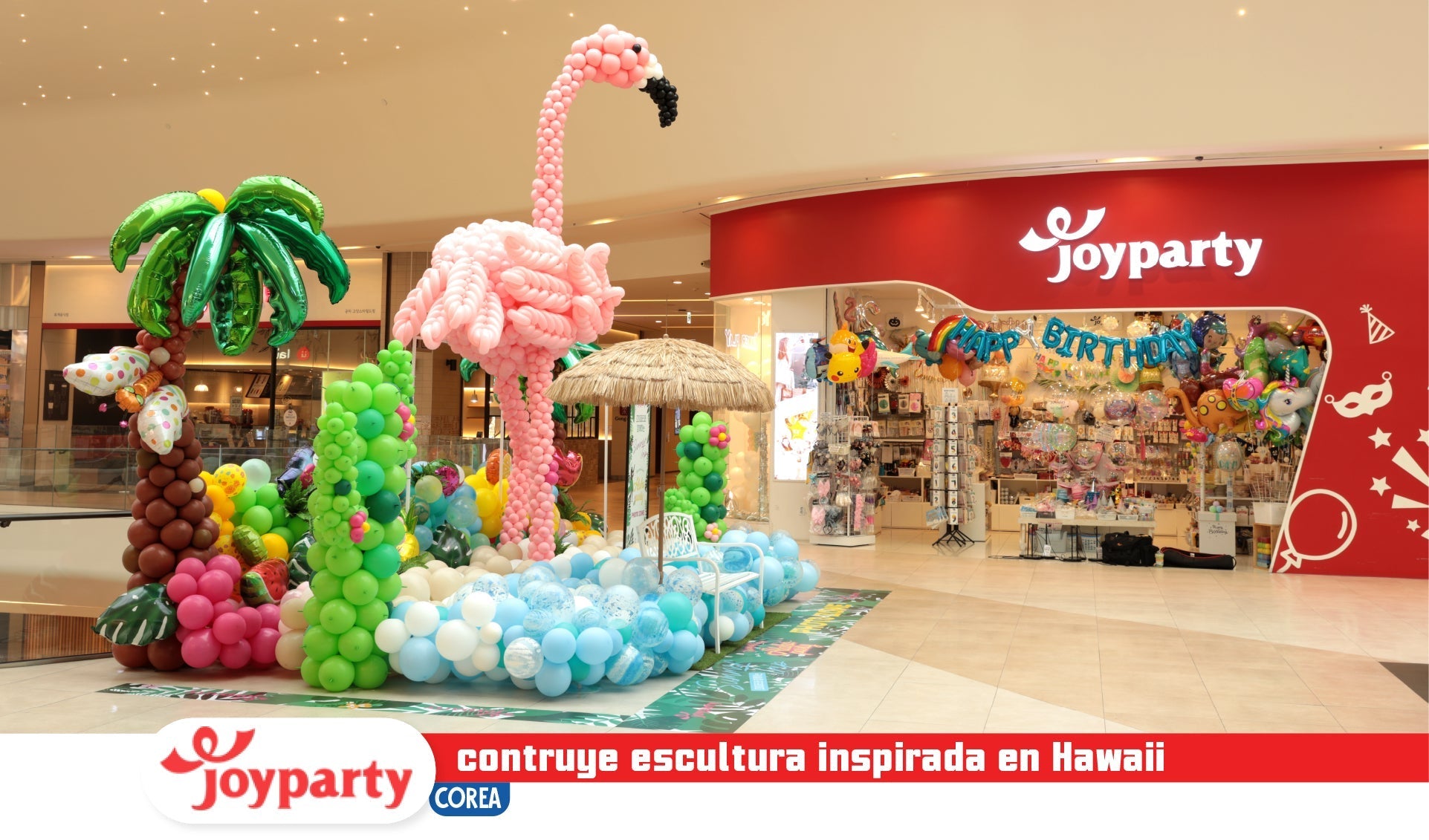 Korea: Joy Party builds sculpture inspired by Hawaii– B2B Internacional