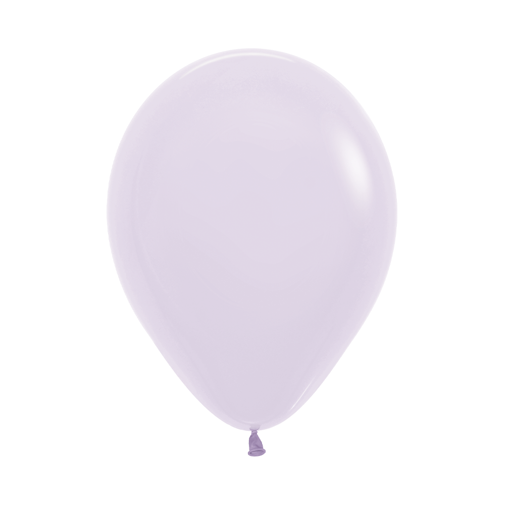 ROUND LATEX PARTY BALLOON PASTEL MATTE LILAC | SEMPERTEX COLOMBIA– B2B ...